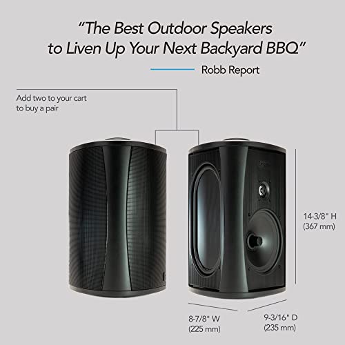 Definitive Technology Outdoor Speaker - 200 Watts, 6.5-inch Woofer ...