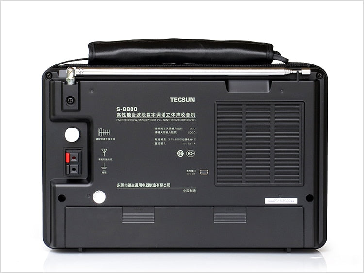 Tecsun S-8800 High Performance Radio with AM/FM, SSB and Shortwave Band ...