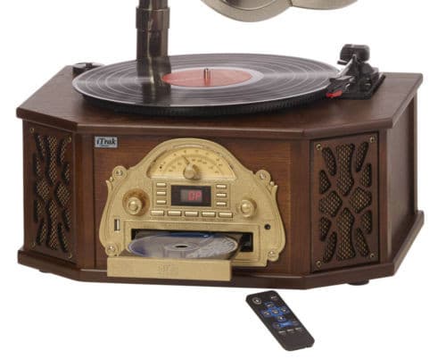 Nostalgia Gramophone with CD, Radio, Turntable